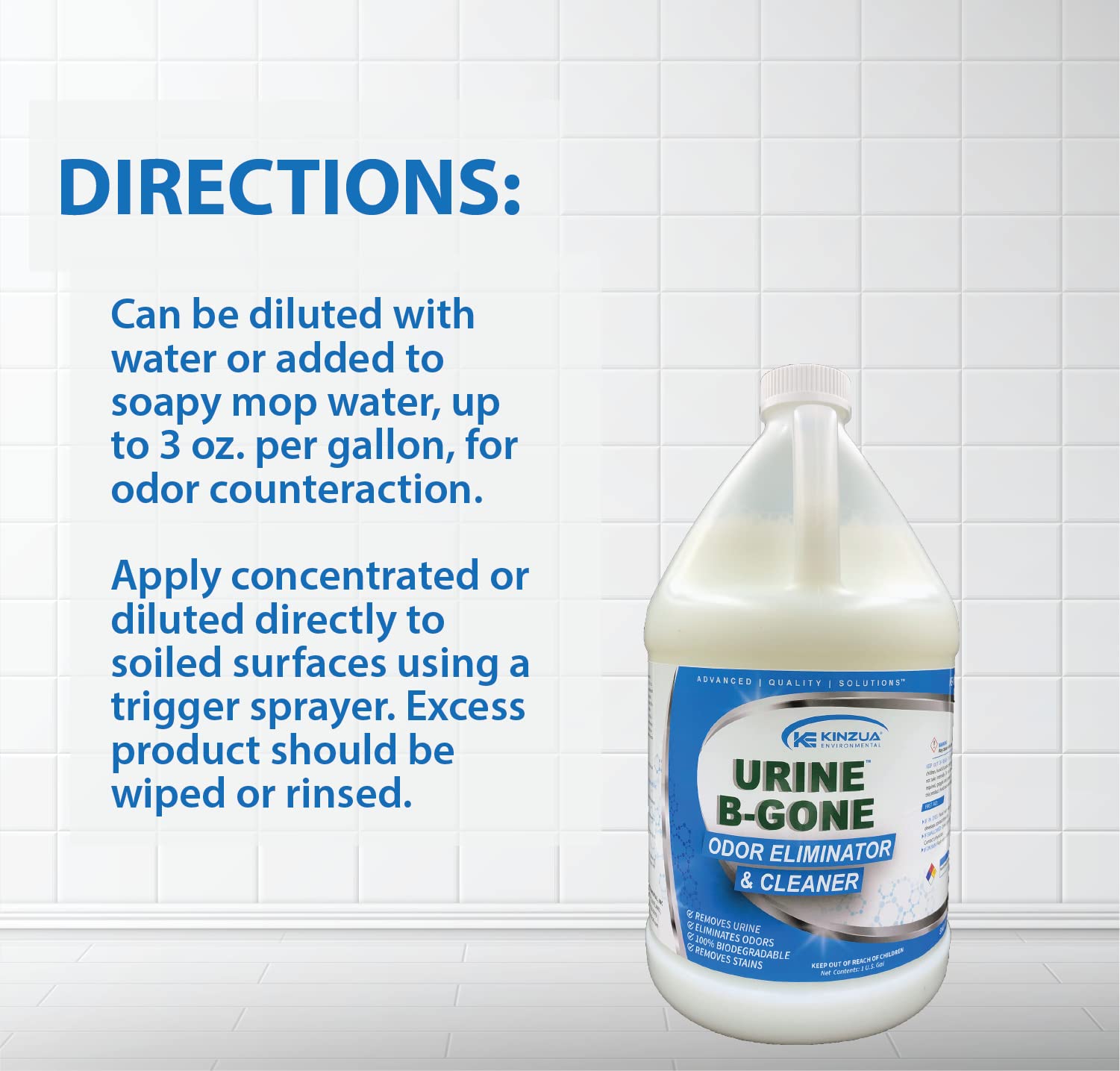 Mua Urine B-Gone, Professional Enzyme Odor Eliminator & Pet Stain ...