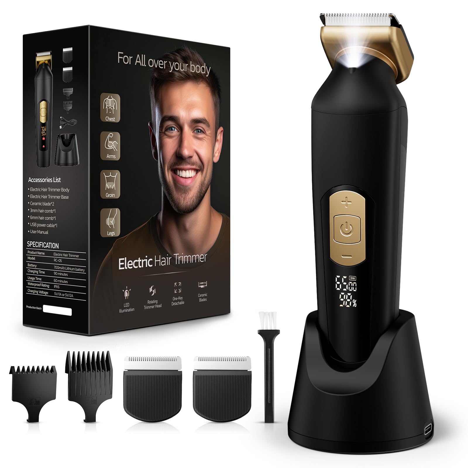 Mua SHPAVVER Head Shavers for Bald Men, Waterproof Wet/Dry Shaver and ...