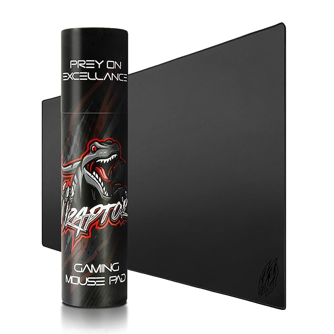 Wraptor World's Largest Gaming Mouse Pad Extended Large XXXL Black ...
