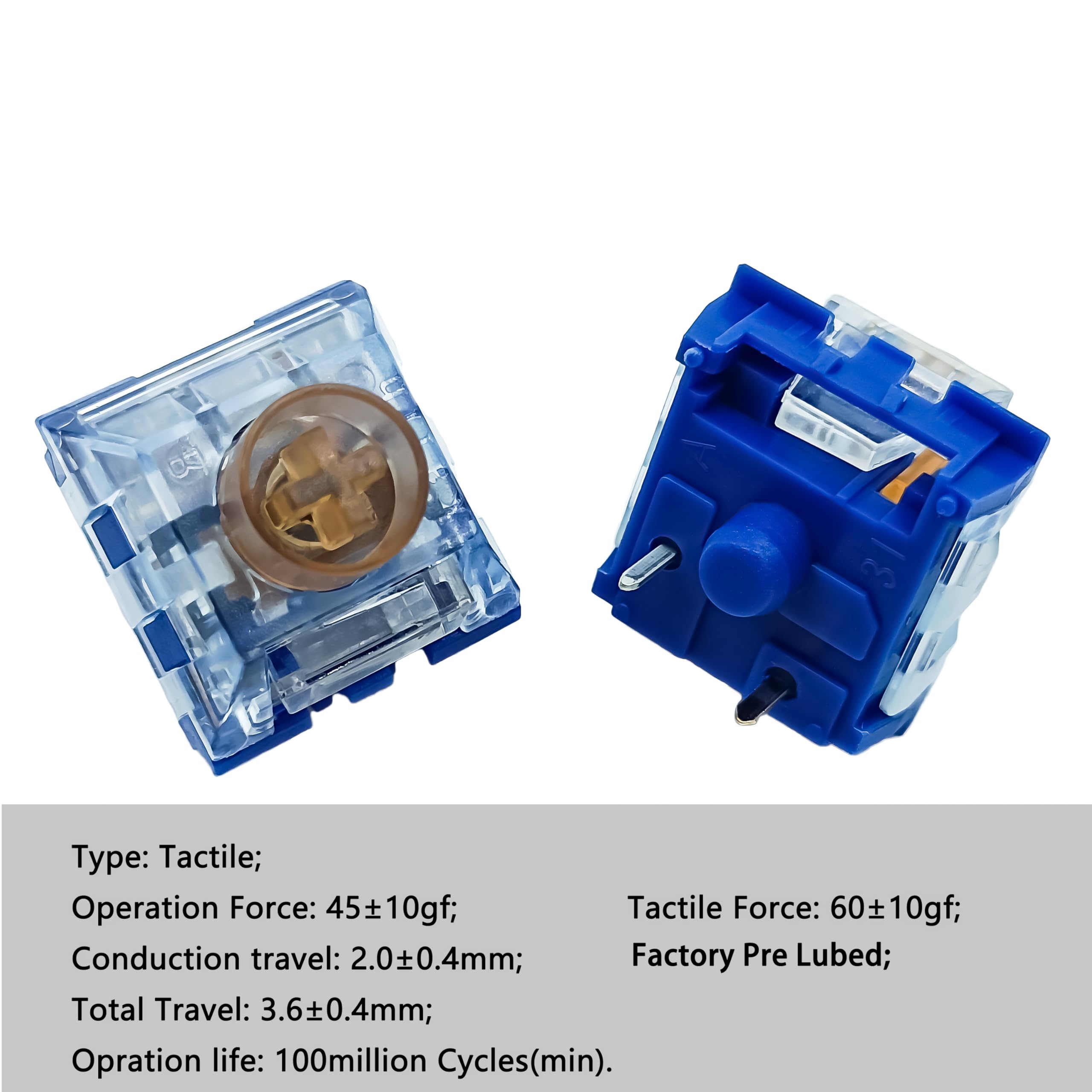 Mua Silent Tactile Switches,Kailh Box Deep-Sea Silent Whale Switches ...
