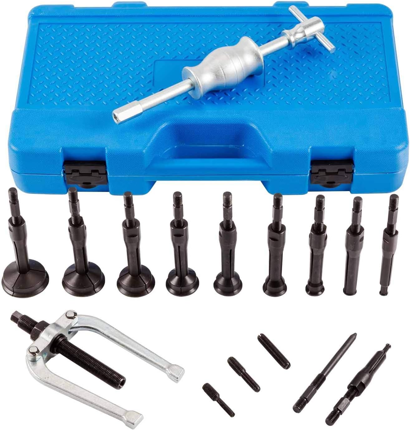 Alight Inner Bearing Puller Extractor Set with Slide Hammer Internal Blind Pilot Wheel Bushes ...