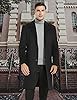 iCKER Mens Trench Coat Winter Wool Blend Jacket Overcoat Long Top Coat ...