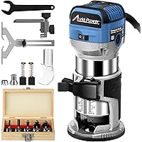 Bosch Router Tool, Colt 1-Horsepower 5.6 Amp Electronic Variable-Speed ...