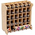 Amazon.com: Bucasso Paint Rack Organizer for 30 Bottles, Craft Supplies ...