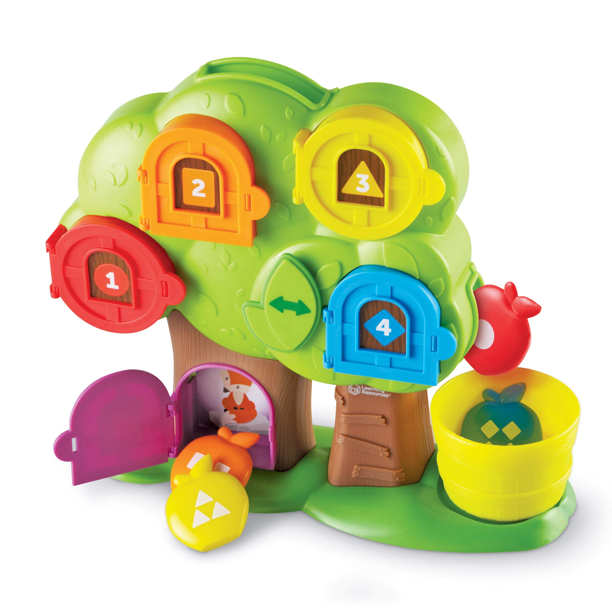 Learning Resources Hide & Seek Learning Treehouse, Number Toddler Games ...