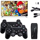 Amazon.com: Moajerry Game, Wireless Retro Game Console, Plug & Play Video TV Game Stick with ...