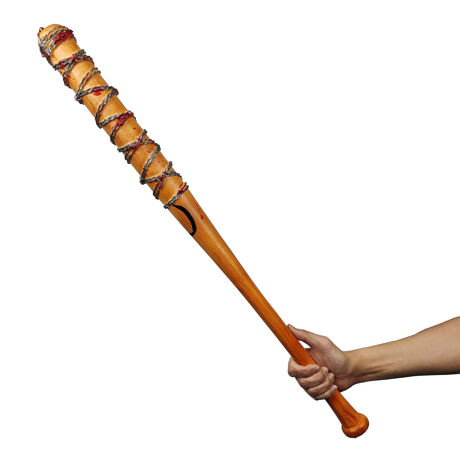 LOOYAR PU Foam Baseball Bat with Razor Wire Weapon Toy for Zombie ...