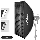 Amazon.com : Neewer 24"x35" Rectangular Softbox, Quick Release Strip ...
