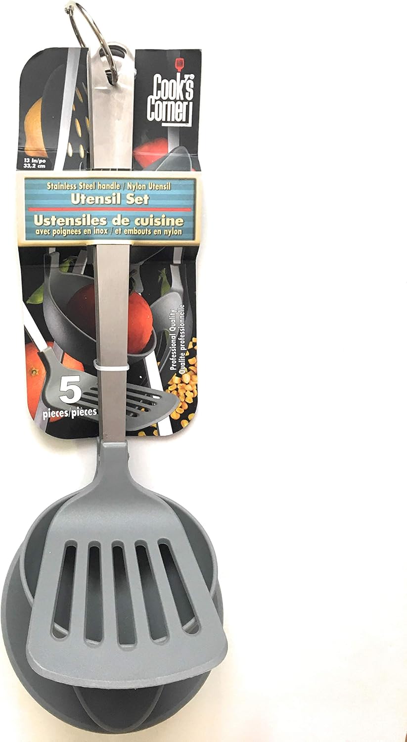 Amazon.com: Cook's Corner 5-Piece Kitchen Utensil Set: Kitchen & Dining