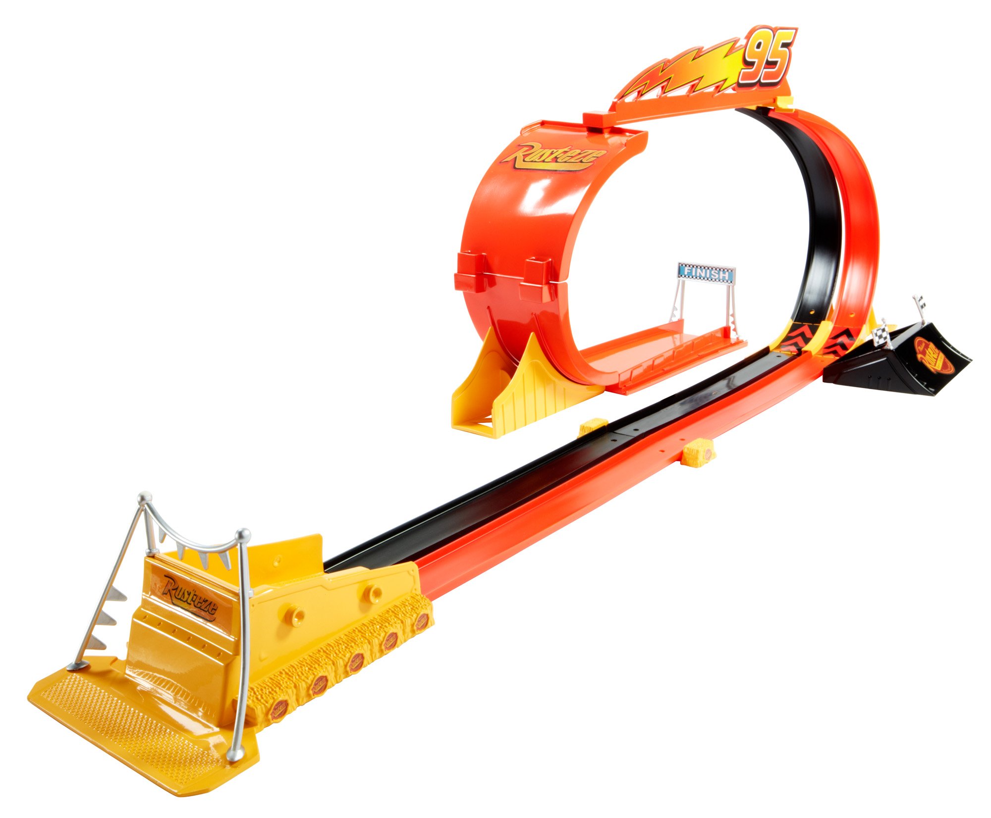 Buy Disney Pixar Cars Riplash Racers Rip-Start Challenge Loop Trackset ...