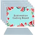 Amazon.com: 6PCS Sublimation cutting board blanks,Glass cutting board ...