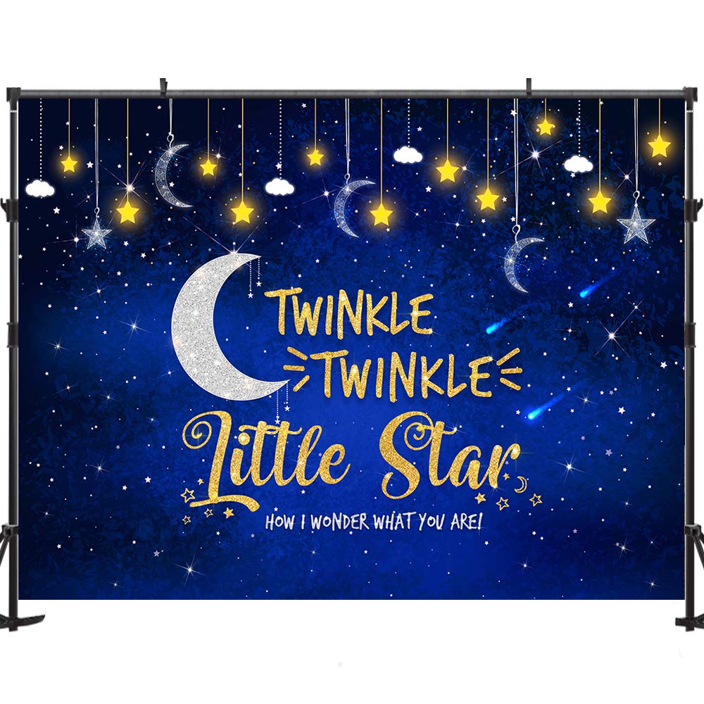 Buy Allenjoy 7x5ft Twinkle Twinkle Little Star Backdrop Twinkle ...