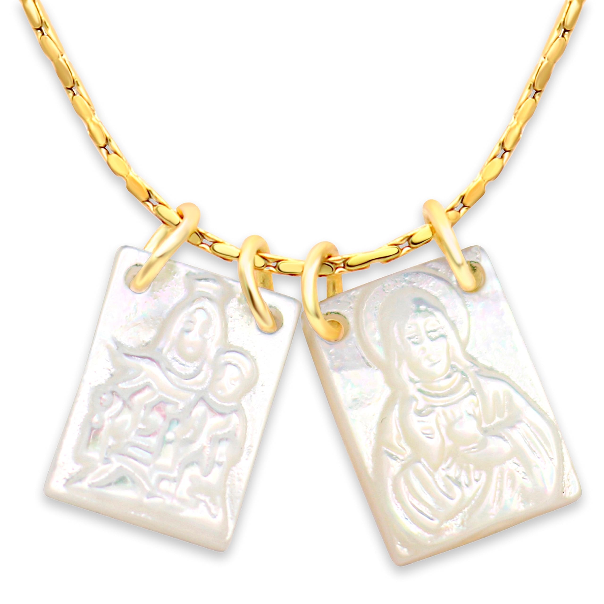 Mua Scapulars Catholic Necklace - Escapulario De La Virgen Del Carmen ...