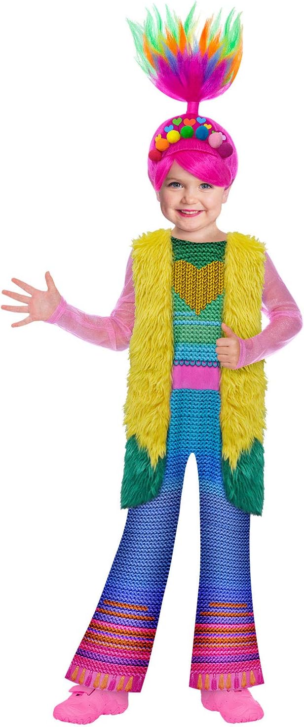 Amscan 9906449 Kids Child Poppy Finale Trolls Movie 2 Fancy Dress ...
