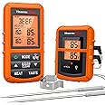 ThermoPro TP20 Wireless Meat Thermometer 500FT Digital Cooking Food BBQ ...