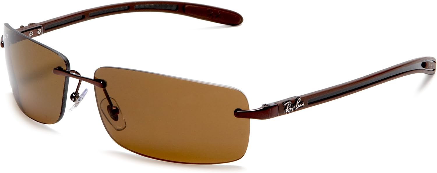 Ray Ban Rb8304 Tech Carbon Fibre Brown Frame/Brown Polarized Lens ...