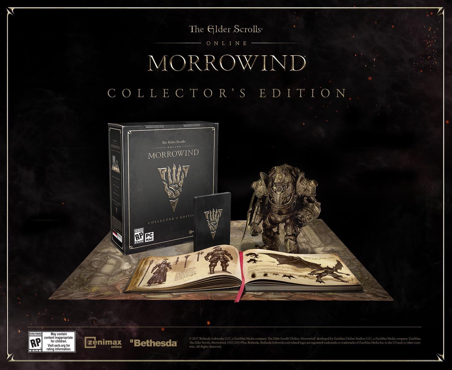 The Elder Scrolls Online Morrowind Collector's Edition - PC: windows ...