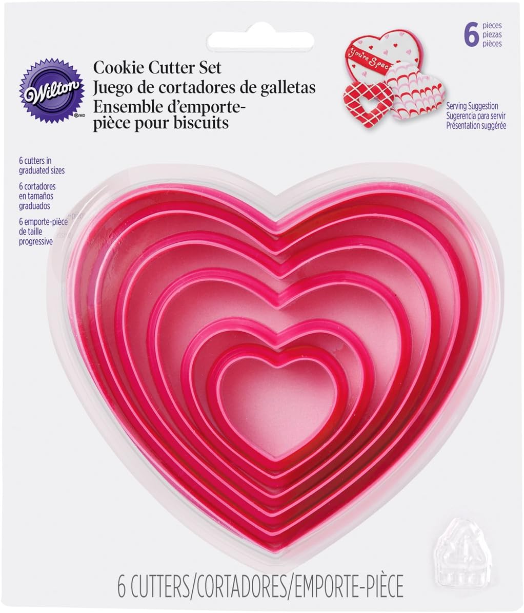 Wilton Nesting Heart Cutter Set: Amazon.ca: Home & Kitchen