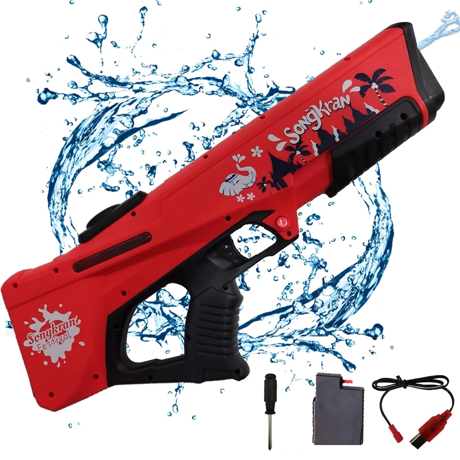 **SEE NOTES** QMUNST Electric Water Guns for Adults and Kids, Automatic ...