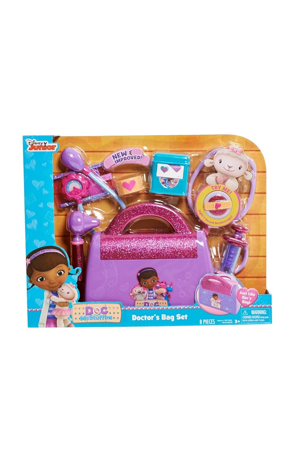 Disney Doc McStuffins Doctor's Bag Set: Amazon.co.uk: Toys & Games