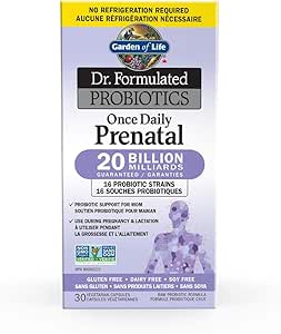 Garden of Life Dr. Formulated Probiotics Once Daily Prenatal Shelf ...