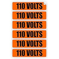 120-208 Volts Voltage & Conduit Markers | Stickers | Decals | Labels ...