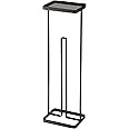 Amazon.com: Yamazaki Home Roll Paper Stand with Tray, One Size, Black ...