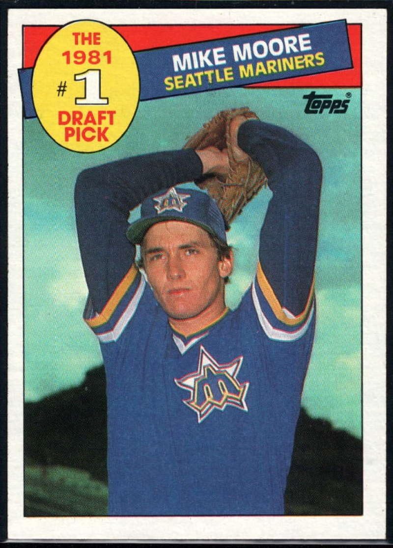 Amazon.com: Baseball MLB 1985 Topps #279 Mike Moore FDP Mariners ...