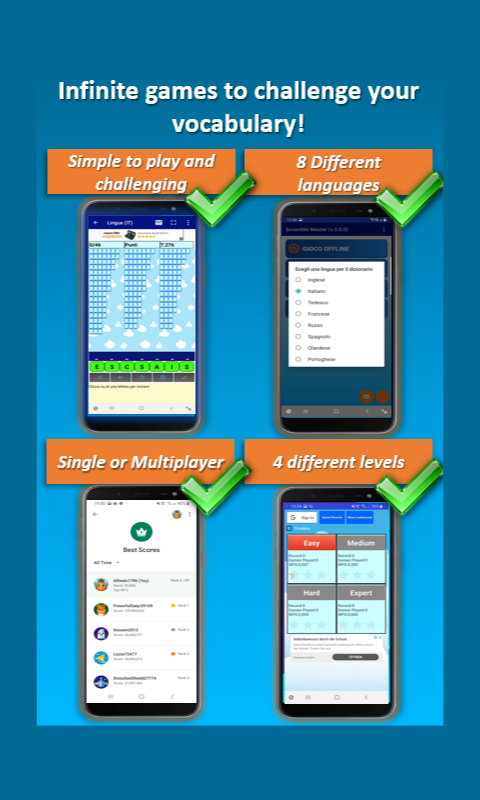 Scramble Word - Combine letters and create words:Amazon.com:Appstore ...