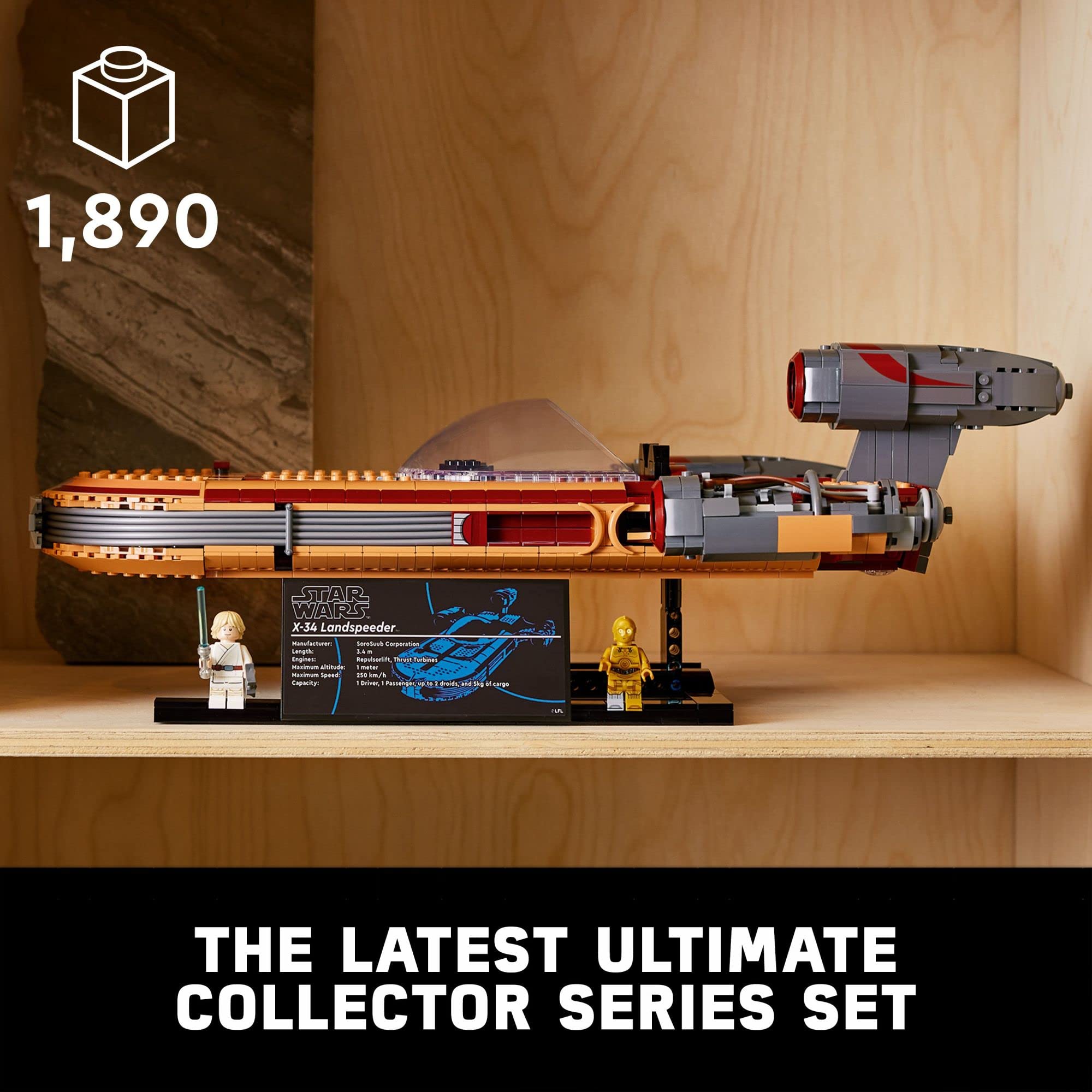 Mua LEGO Star Wars TM Classic Luke Skywalker‚Äôs Landspeeder 75341, UCS ...