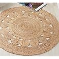 Amazon.com: Hand Braided Round Jute Rug Area Round Rug Custom Size ...