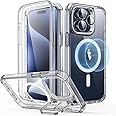 Amazon.com: ESR for iPhone 15 Pro Max Case with Stand, Compatible with MagSafe, Full-Body ...