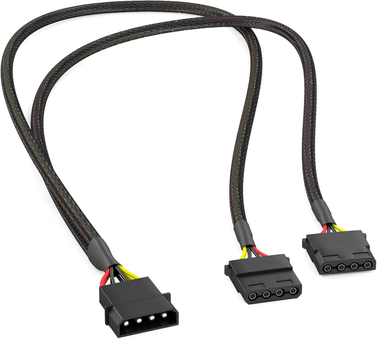 KabelDirekt 30cm Cable Molex, (4 Pines Molex a 2X 4 Pines Molex Cable ...