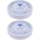 Amazon.com: AGCFABS 0.5mm Elastic String, Stretchy Bracelet String Crystal String Bead Cord for ...
