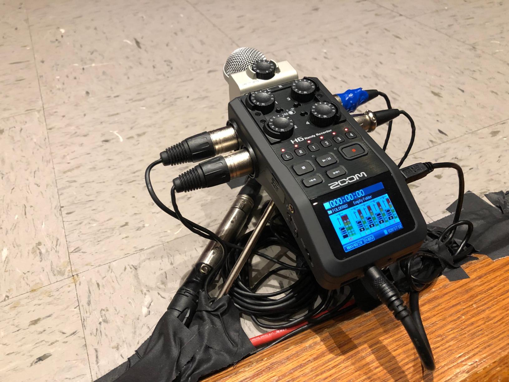 $38/mo - Finance Zoom H6 All Black 6-Track Portable Recorder, Stereo ...