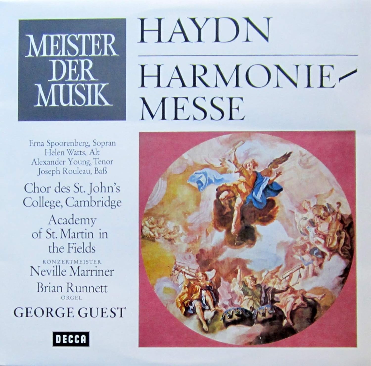 Haydn: Messe Nr. 12 B-dur 'Harmonie-Messe' [Vinyl LP] [Schallplatte ...