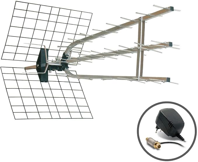 Metronic 415032 Trinappe amplifiée Antenne extérieure: Amazon.fr: High-tech