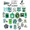Harry Potter Slytherin Hogwarts House Vinyl Sticker Decal Pack, 60 ...