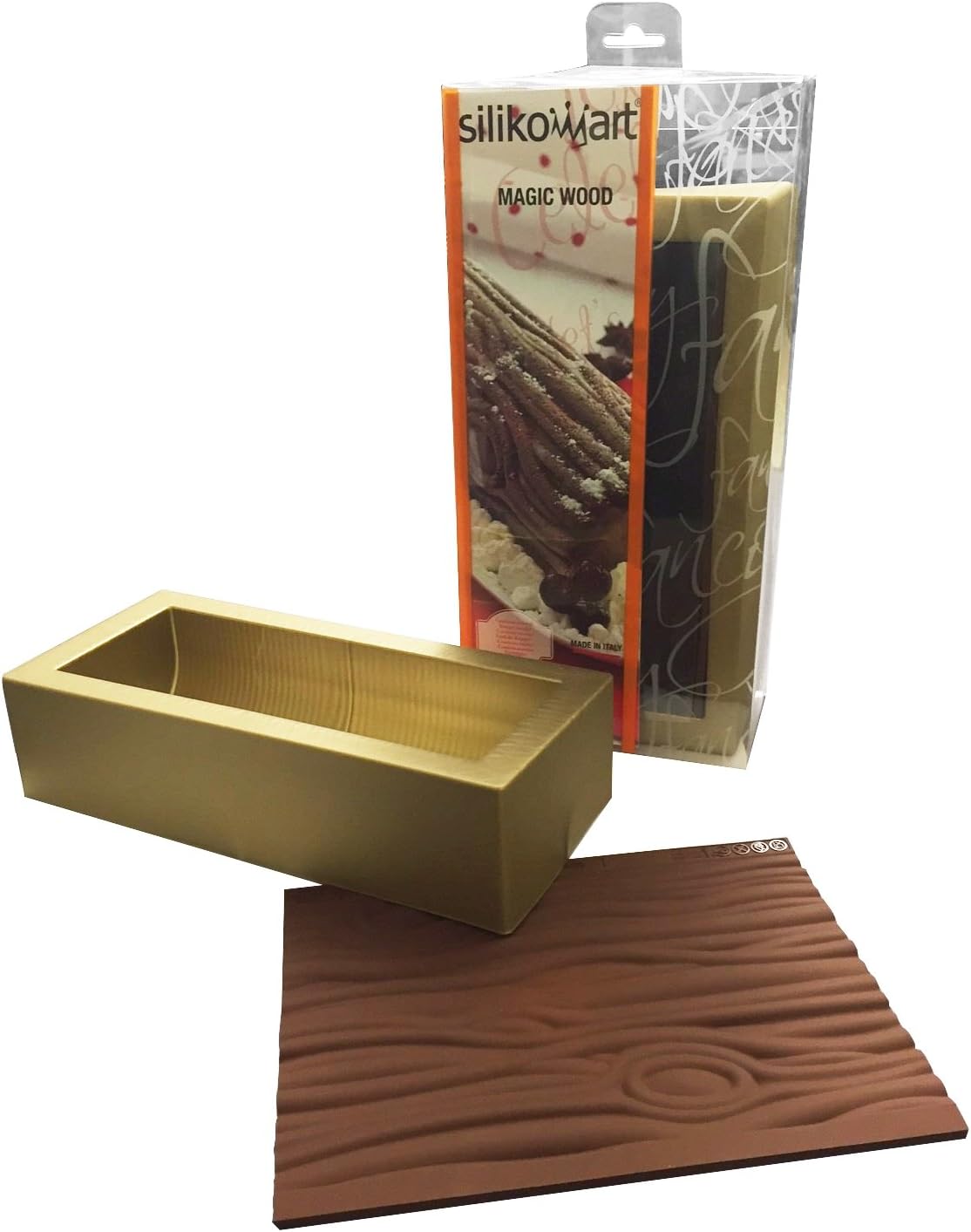 Silikomart-Wonder Cakes 100-Percent Platinum Silicone Log Mold with ...