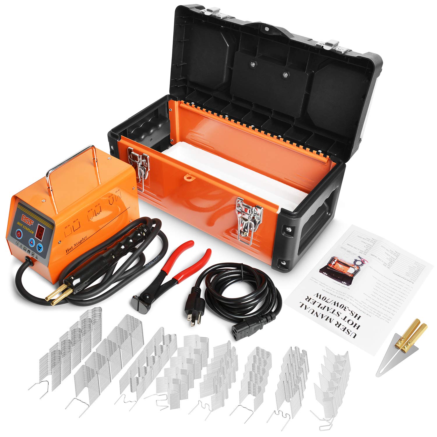 OIMERRY Plastic Welder Repair Machine Kit, 5-Level Adjustable Power ...