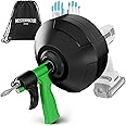 MEISTERFAKTUR drain snake [50FT] - Auto Feed - Ideal plumbing snake for ...