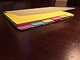Redi-Tag Divider Sticky Notes, Tabbed Self-Stick Lined Note Pad, 60 ...