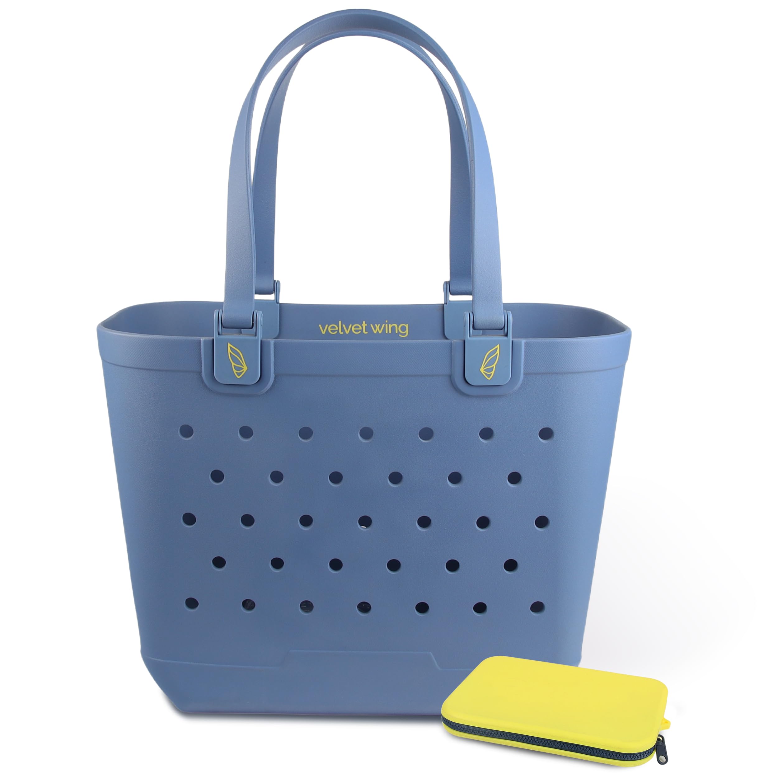 **TOTE BAG NOT INCLUDED** POUCH ONLY **Velvet Wing Large Rubber Beach ...