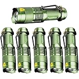 Pocketman Mini 3 Modes Cree Q5 7w 300lm LED Flashlight Torch 10 Pack ...