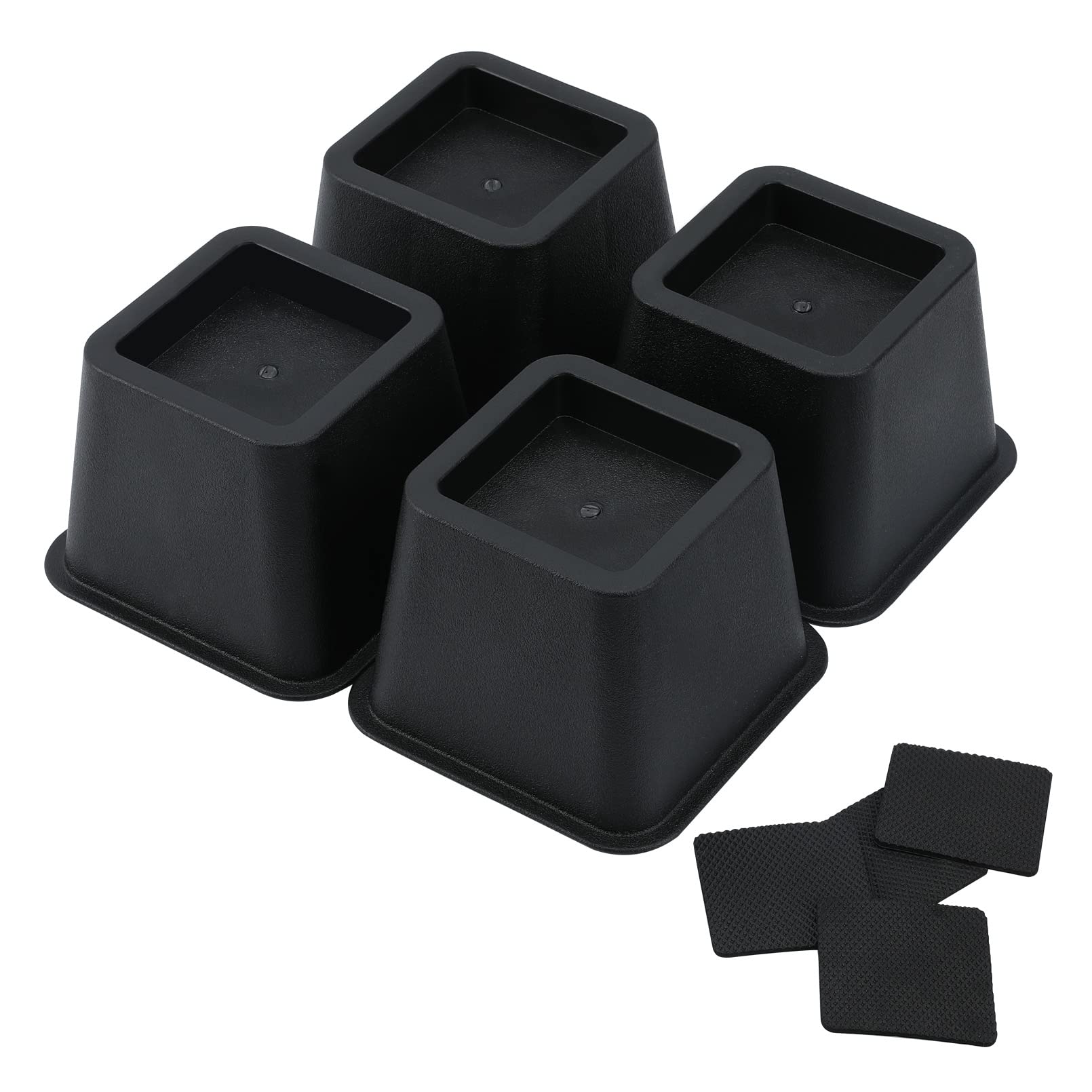 Tuffen Heavy Duty Bed Risers, Elevation in Heights 3 Inch Furniture ...