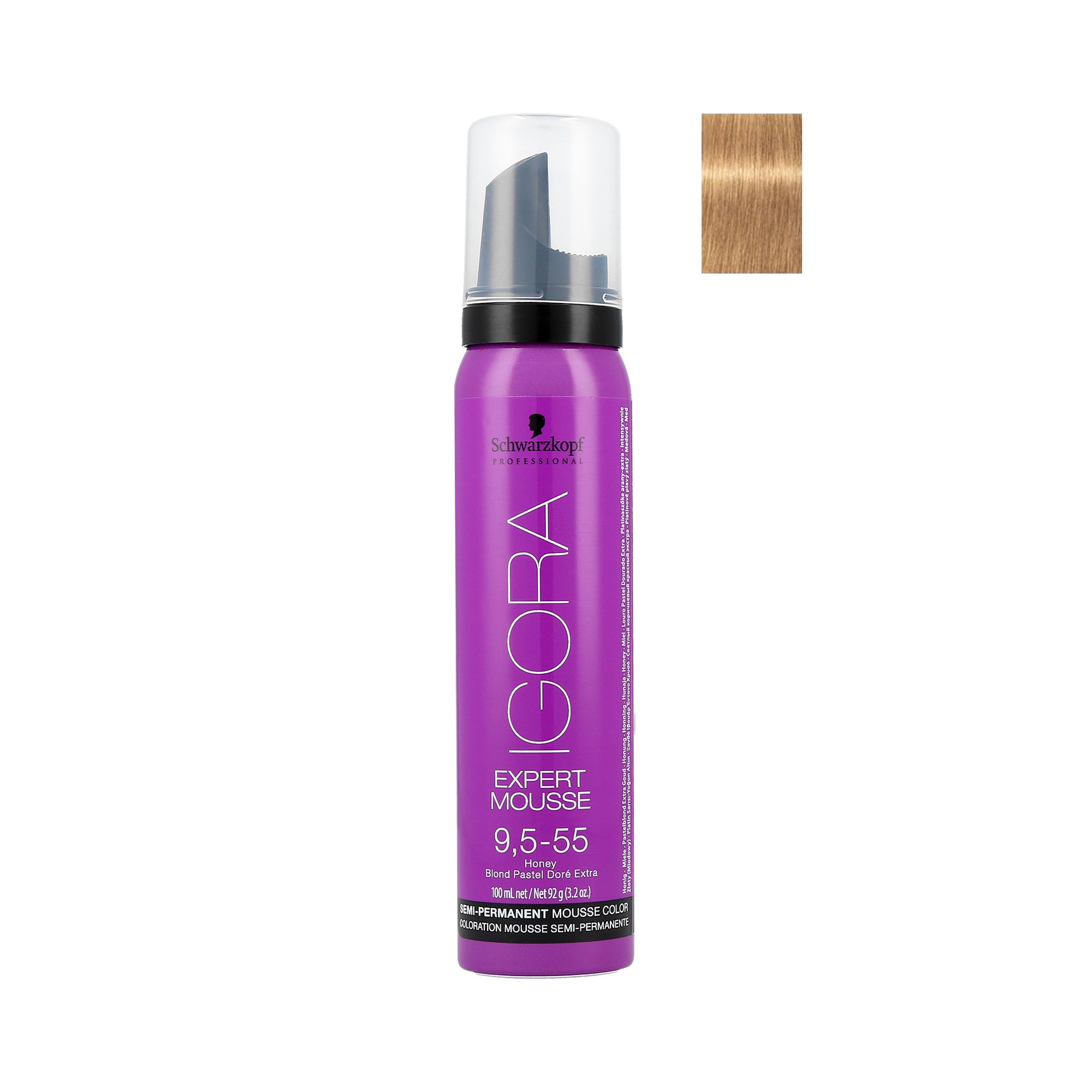 Amazon.com : Schwarzkopf Professional Igora Expert Mousse, 9.5-4, Beige ...