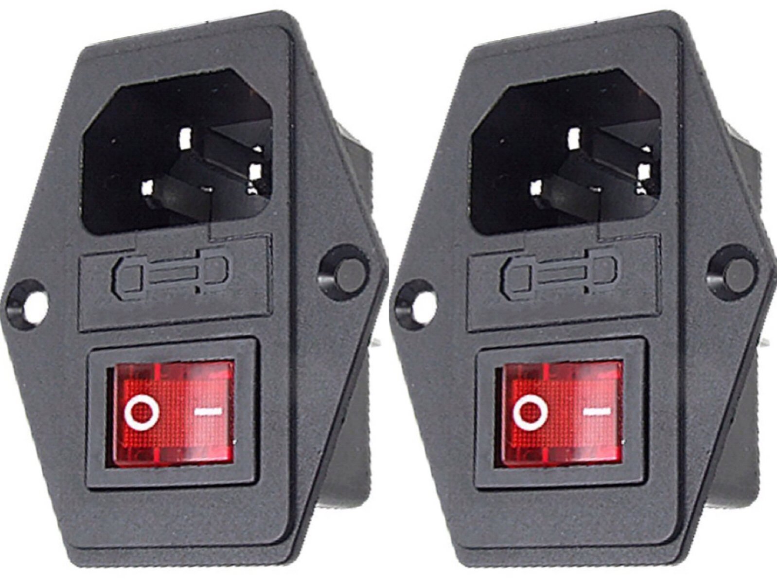 Mua CESS AC Power Socket With Switch & Fuse & Lamp,Chassis/Panel Mount ...