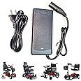 Amazon.com: [Verified Fit] 24 Volt 3 Amp Quick Charger 3-Pin for Pride ...
