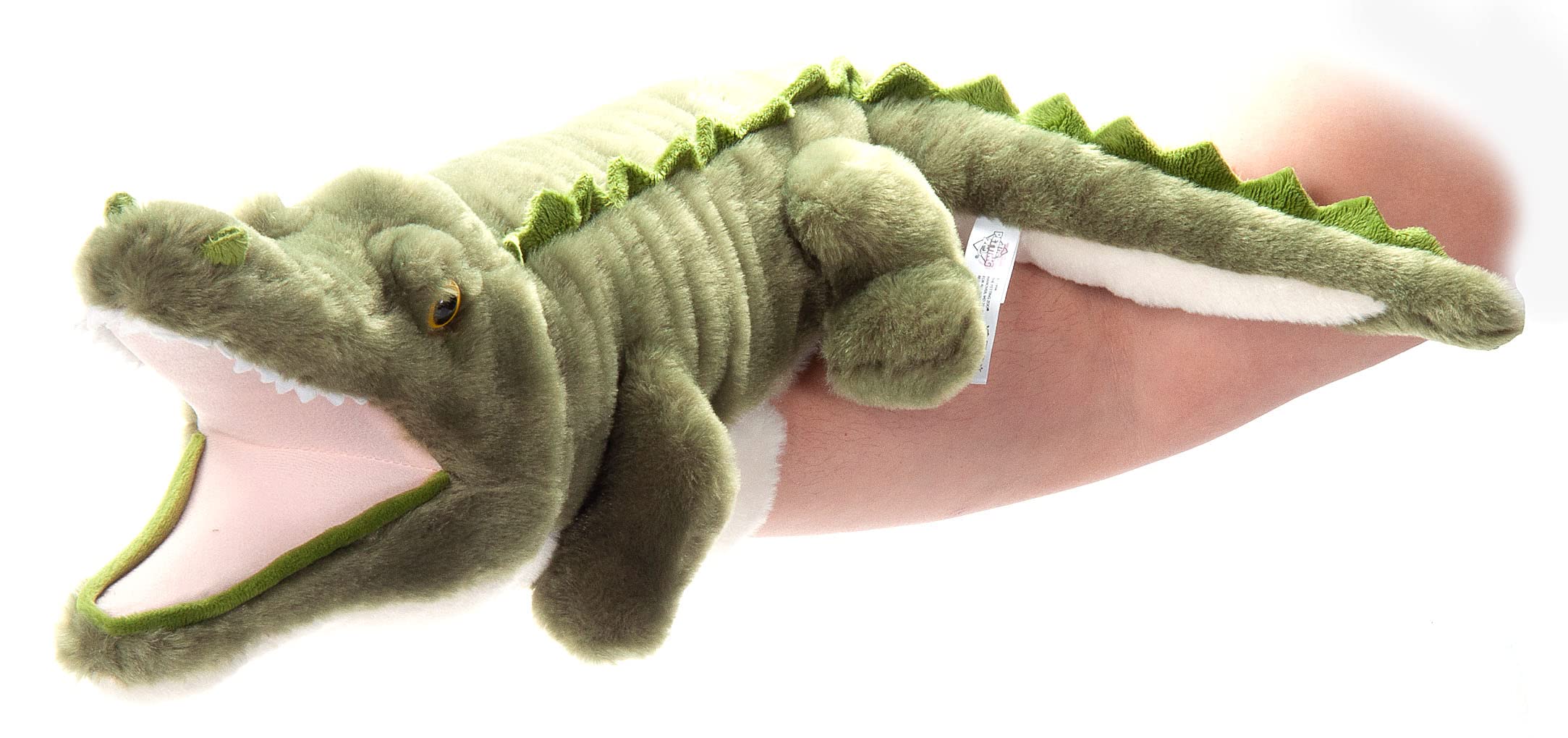 Mua The Petting Zoo Alligator Hand Puppet Stuffed Animal Plushie, Gifts ...