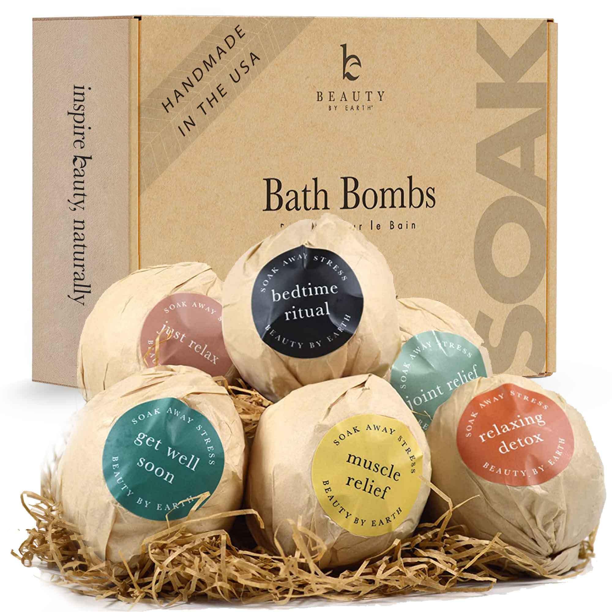 Mua Bath Bomb Gift Set - USA Made with Natural & Organic Ingredients ...